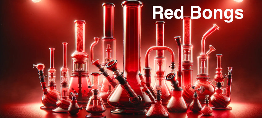 Red Bongs, Dab Rigs & Water Pipes | Fat Buddha Glass