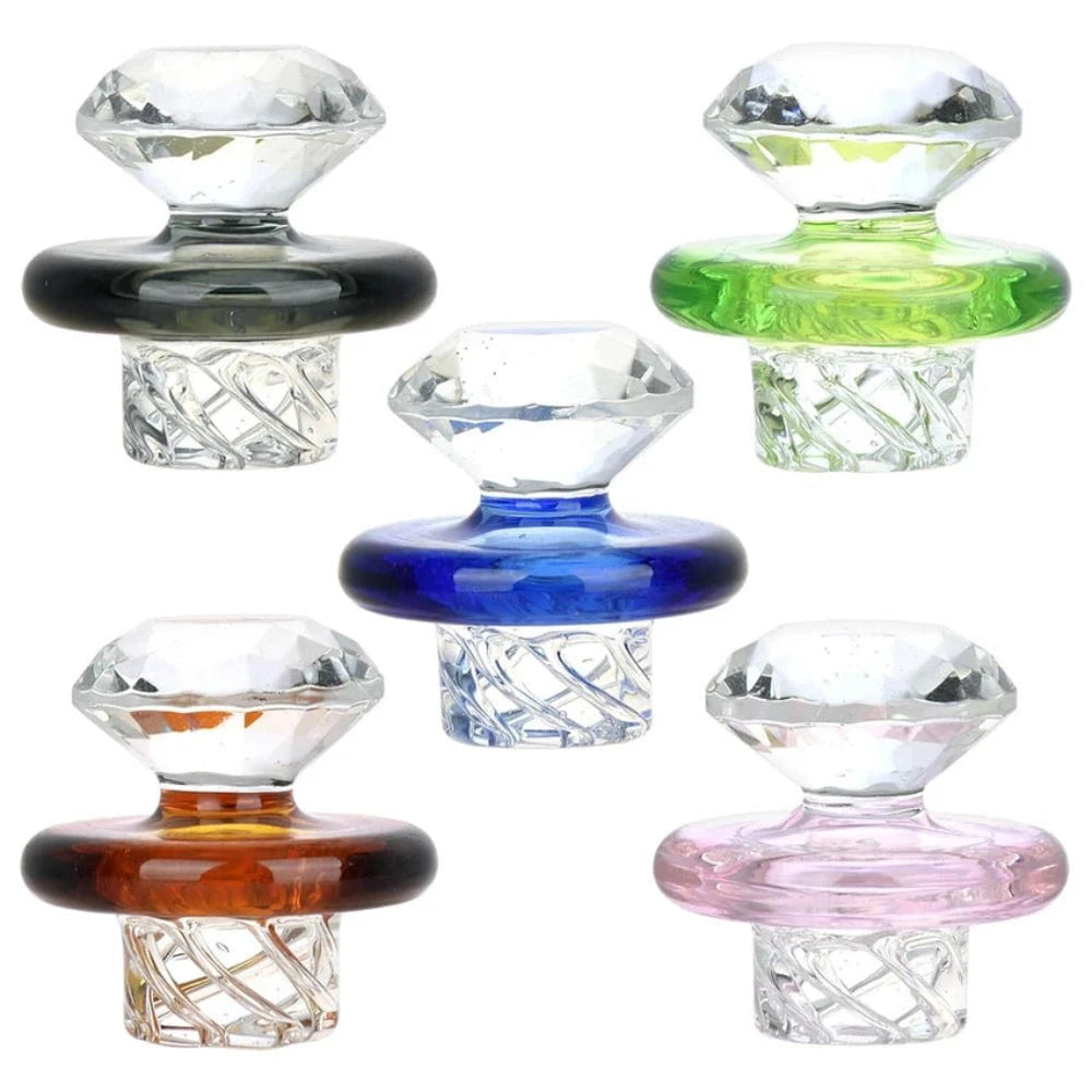 Diamond Vortex Carb Cap – Helix Carb Cap with Directional Airflow
