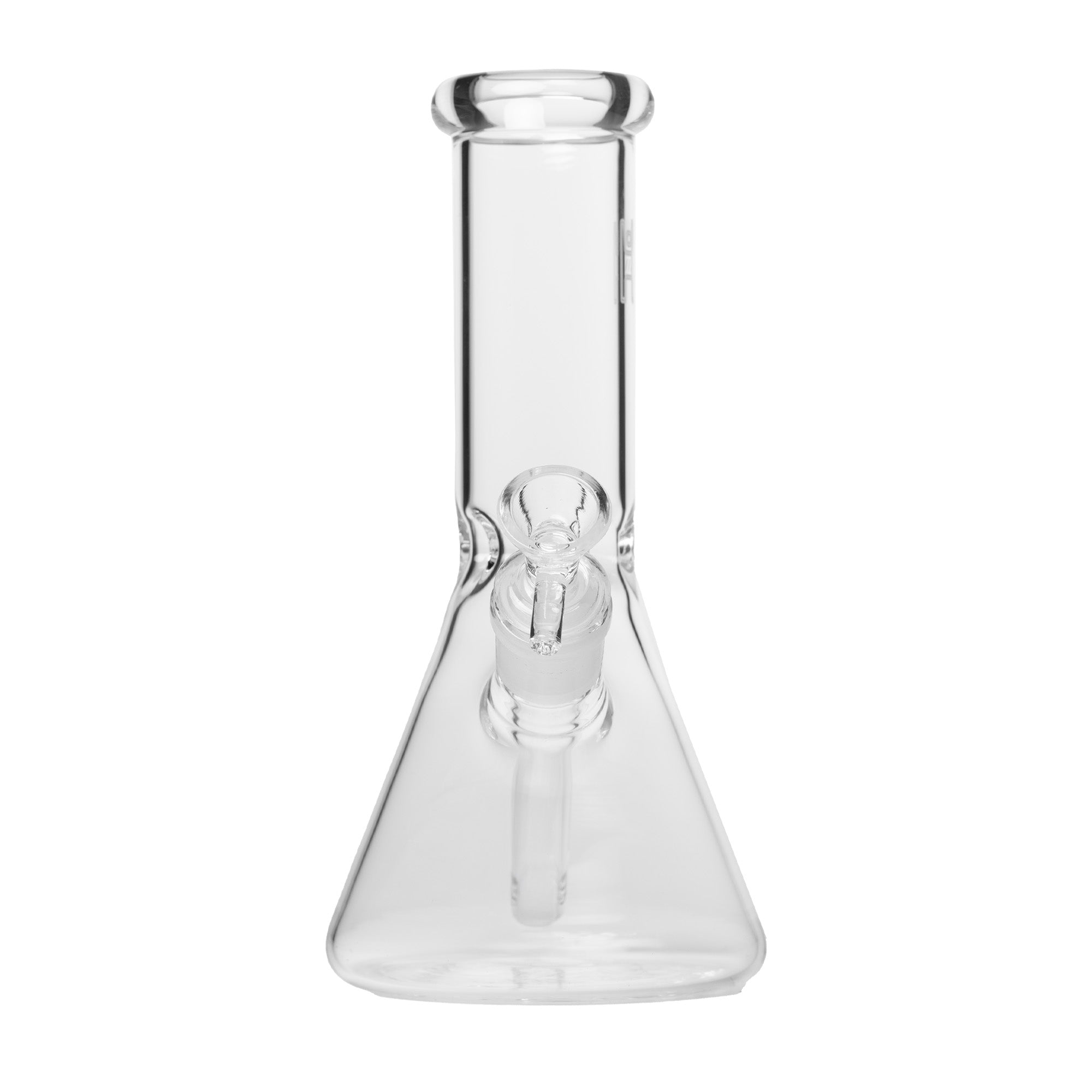 9in Beaker Bong by Human Grade – Compact Borosilicate Water Pipe