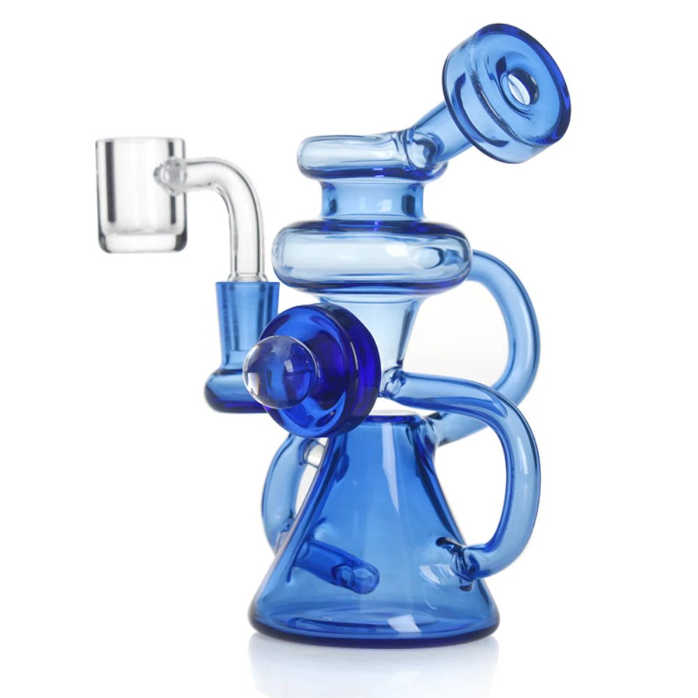 Marble Mini Recycler Dab Rig | Fat Buddha Glass