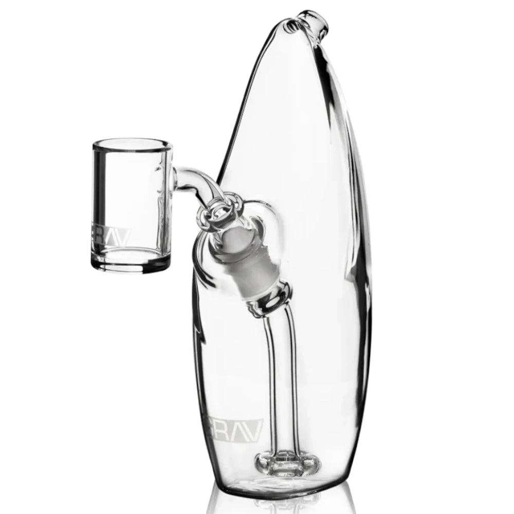 Rain Rig by GRAV – Compact 6.25” Dab Rig with Quartz Banger ...