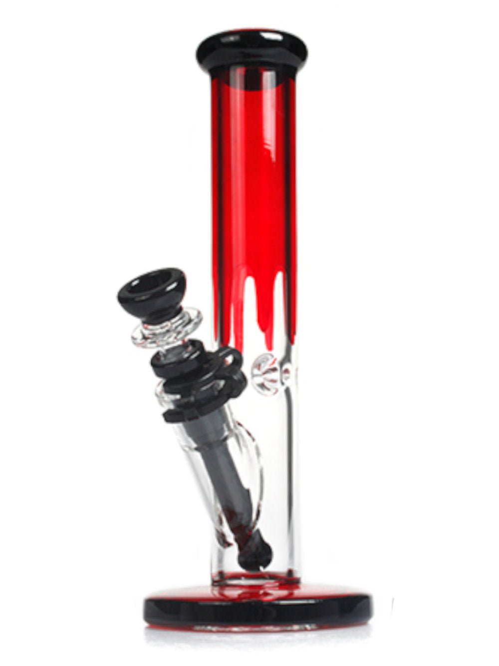 Drip Straight Tube Bong | Fat Buddha Glass